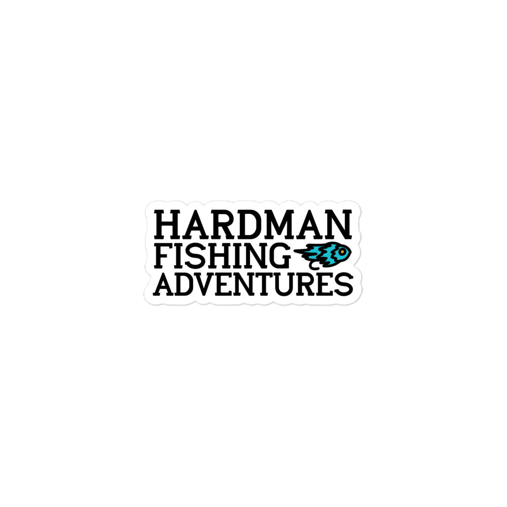 HFA Text Logo Sticker – Hardman Fishing